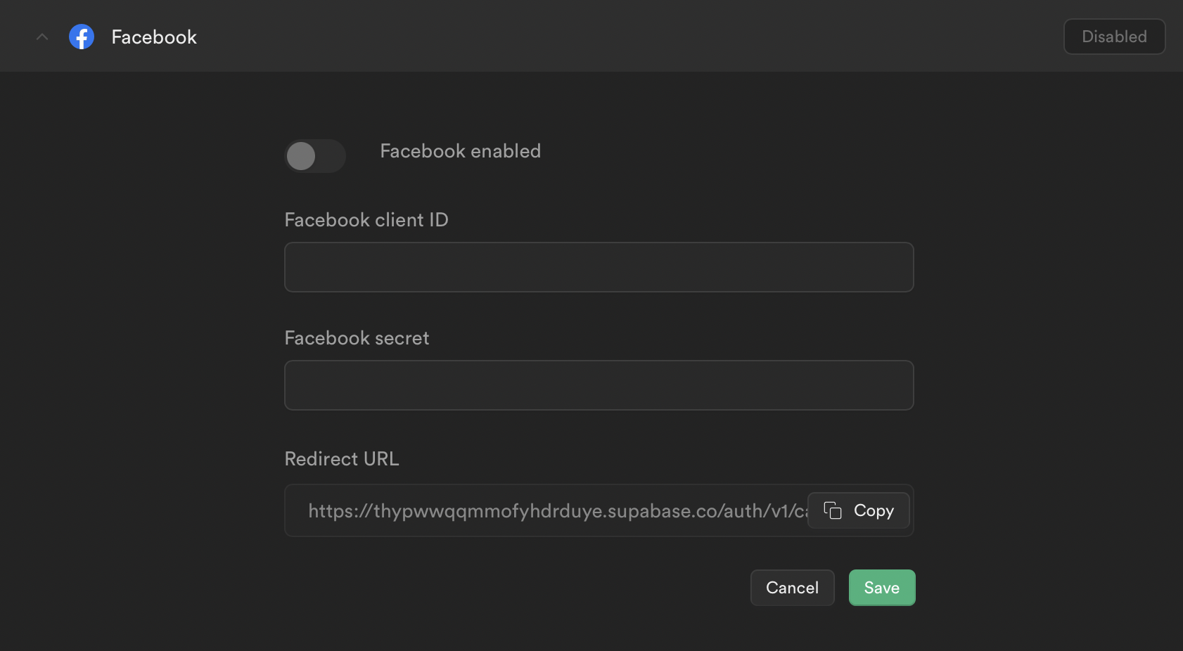 Make The Oauth Redirect Uri Easily Copyable · Issue 5322 · Supabase Supabase · Github