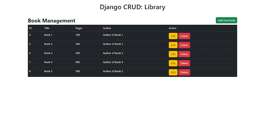 GitHub - IuriBritoDev/Django-CRUD: Django CRUD: Controle de livros GitHub - IuriBritoDev/Django-CRUD: Django CRUD: Controle de livros