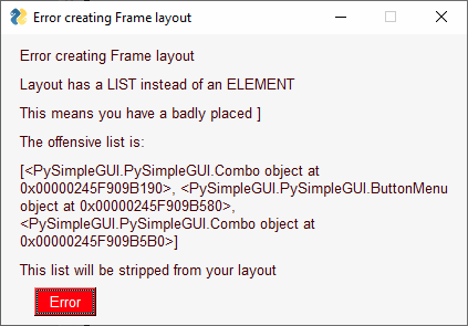 [Error/Question] Frame().add_row() arguments not clear · Issue #4457 · PySimpleGUI/PySimpleGUI ...