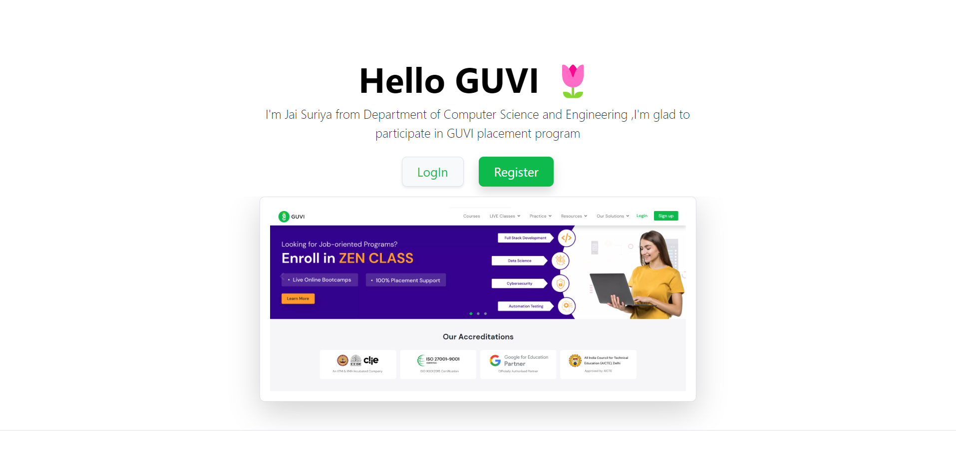 GitHub - jaisuriya97/Guvi_Task GitHub - jaisuriya97/Guvi_Task
