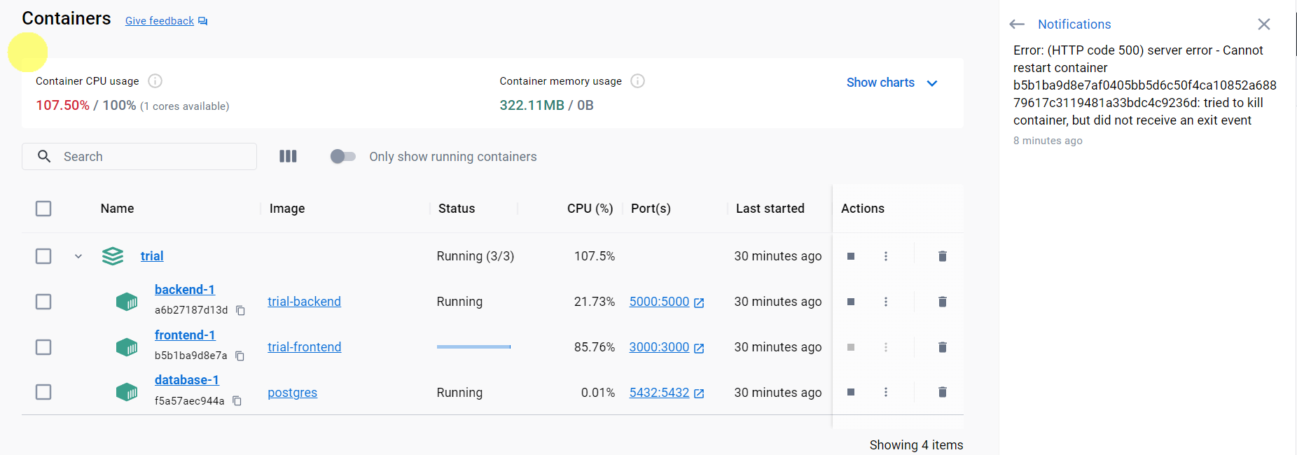 GitHub - Shawn-Armstrong/docker-demo-issue: Repository contains a multi-container web ...