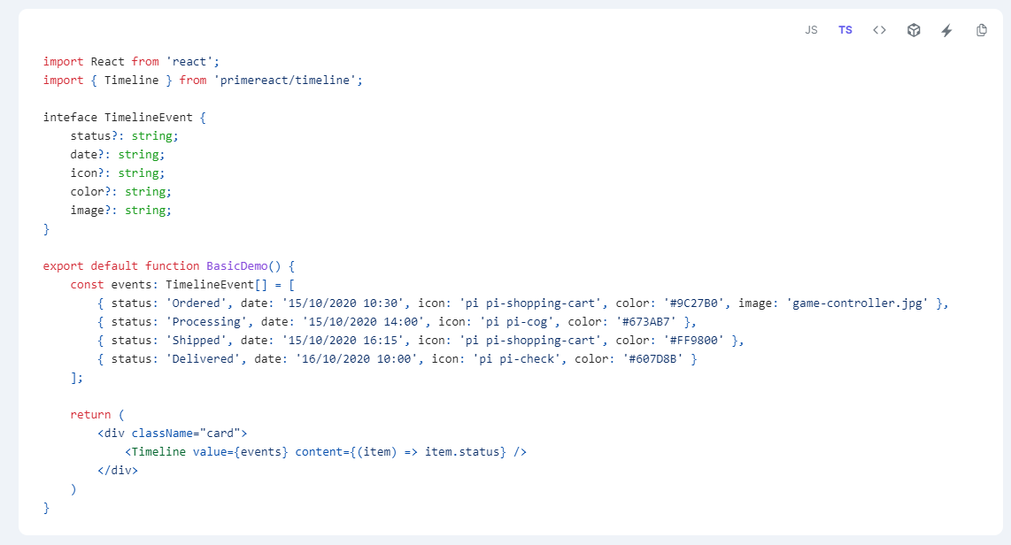 Mispell Of Inteface Instead Of Interface · Issue 5138 · Primefacesprimereact · Github 1553