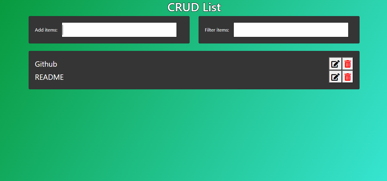 GitHub - kevinfengcs88/crud-list: A simple JavaScript web app that ...