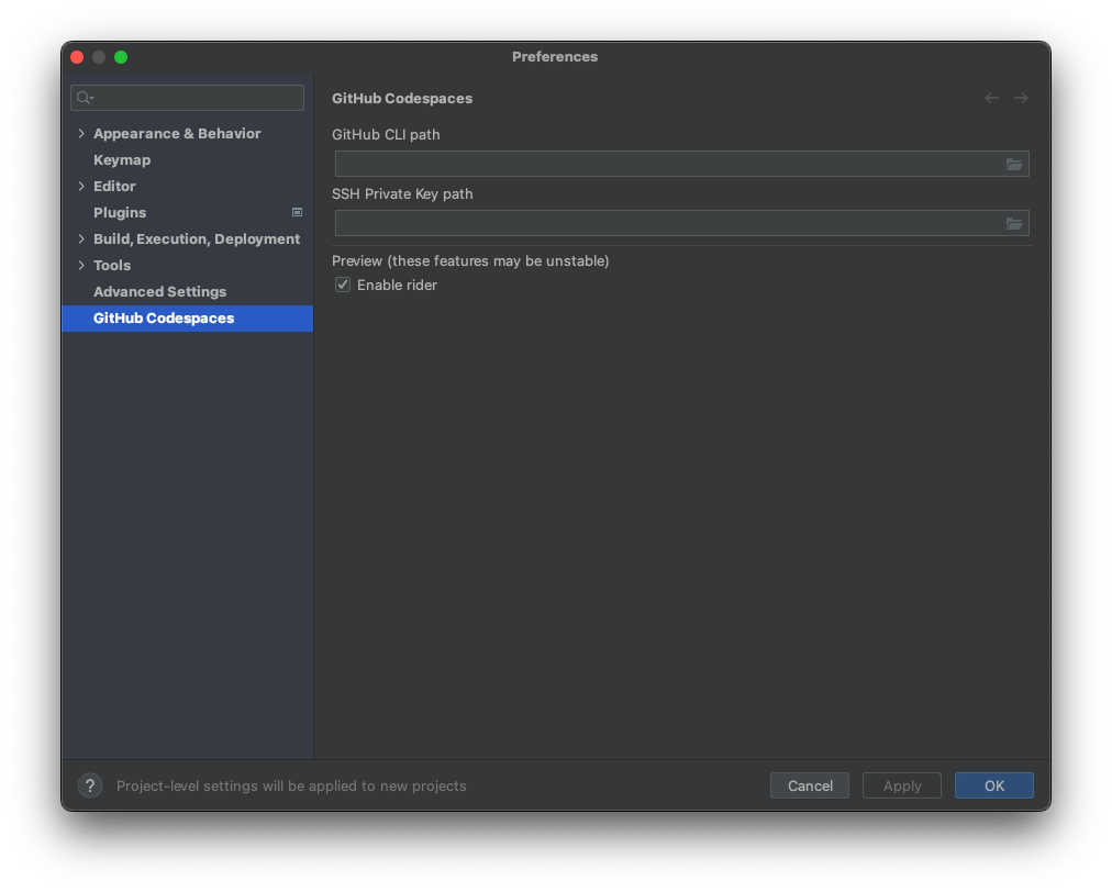 GitHub - github/codespaces-jetbrains-feedback: Feedback on the Codespaces integration with ...