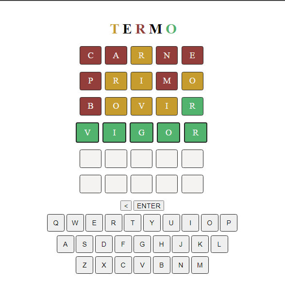 GitHub - Oliver-Igor/Jogo_Termo: Jogo do tipo LETRECO e TERMO
