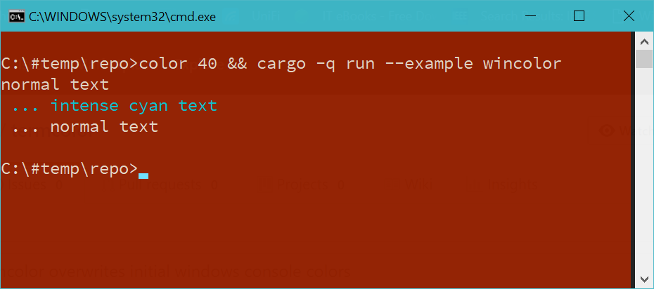 termcolor overwrites initial windows console colors · Issue #4 ...