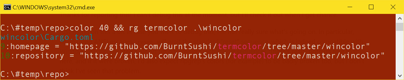 termcolor overwrites initial windows console colors · Issue #4 ...