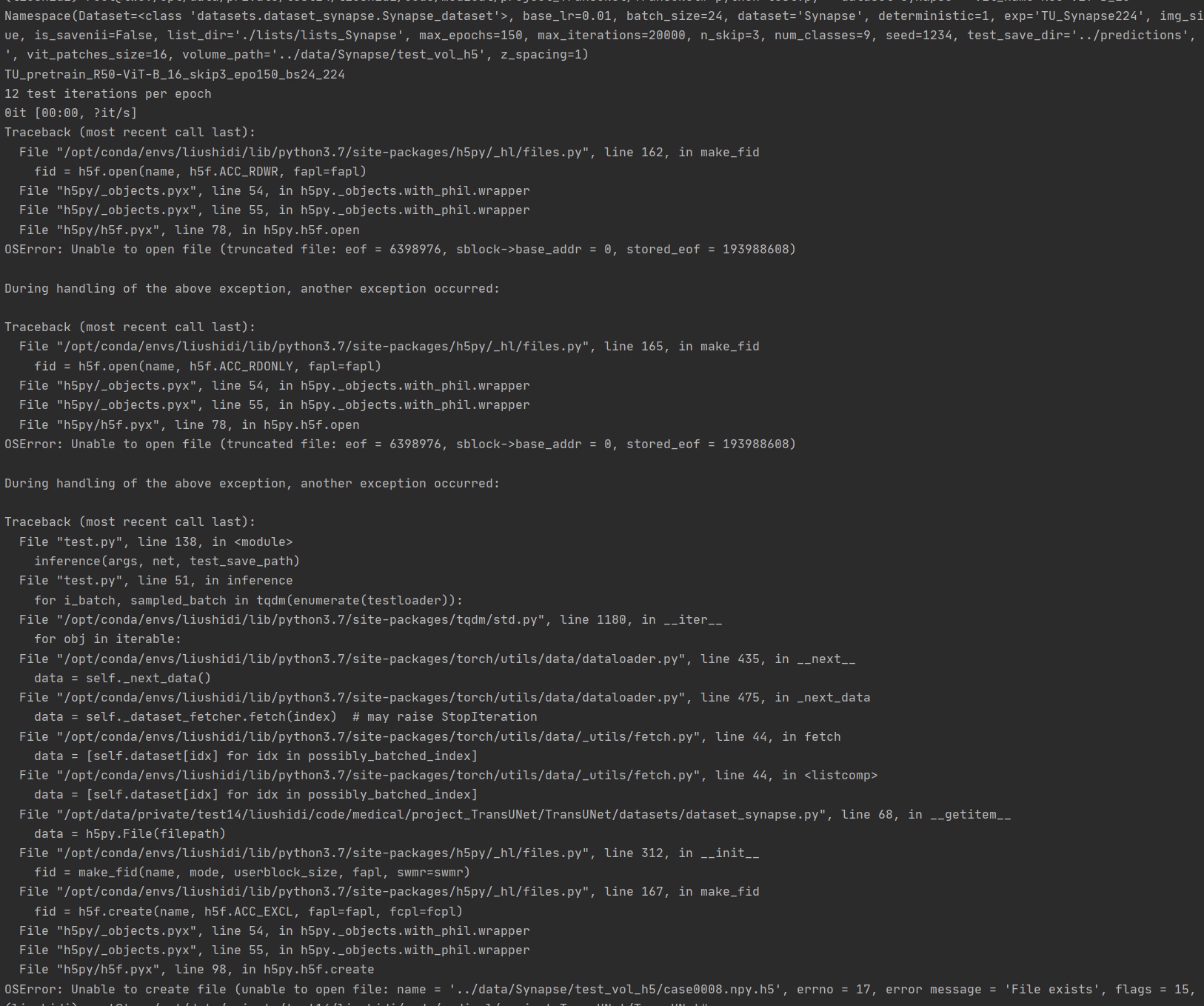 An Keyerror occurred while running the test.py · Issue #78 · Beckschen ...