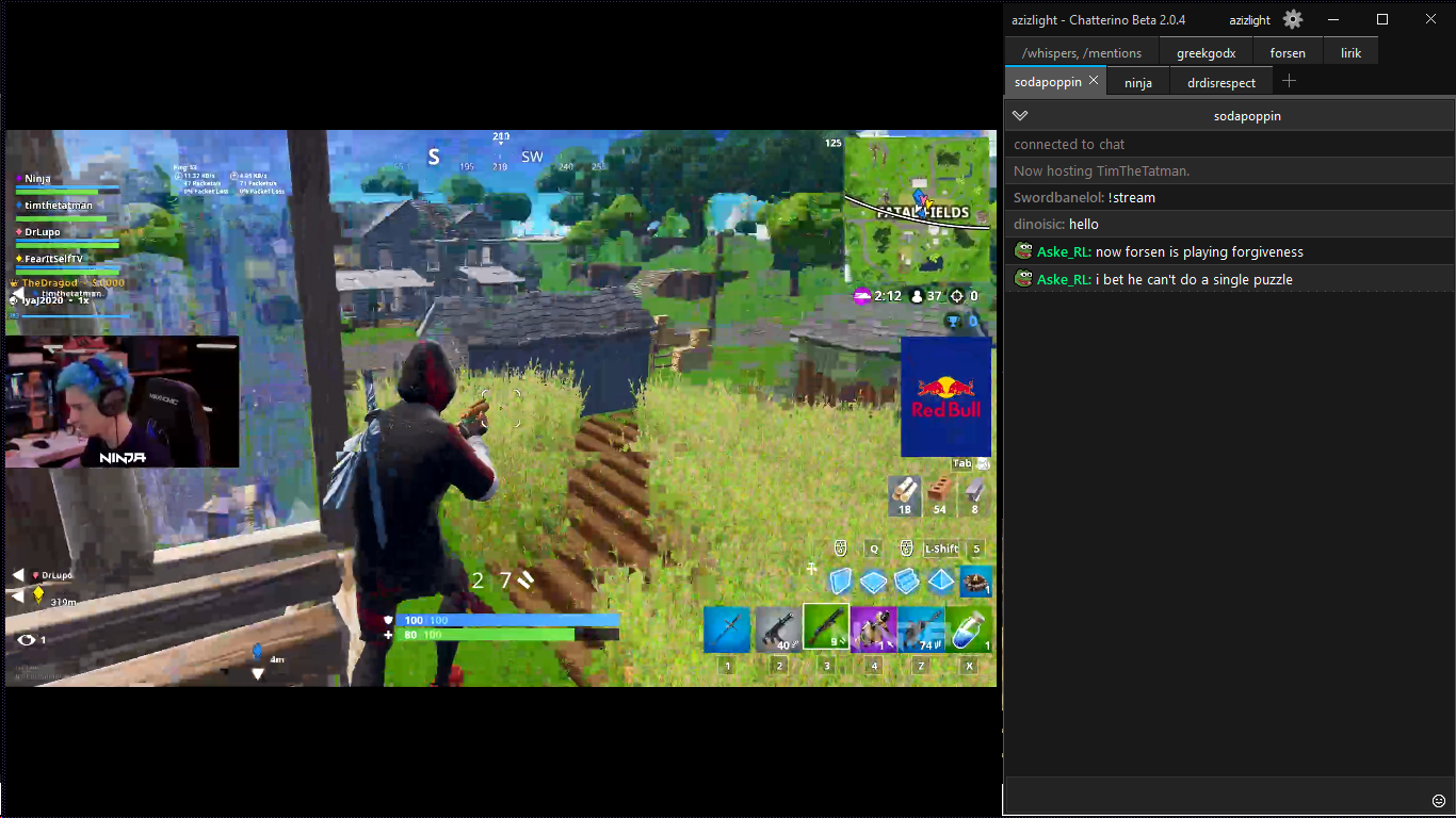 Implement a global chat pane for chat clients that have their own tabbed interfaces like ...