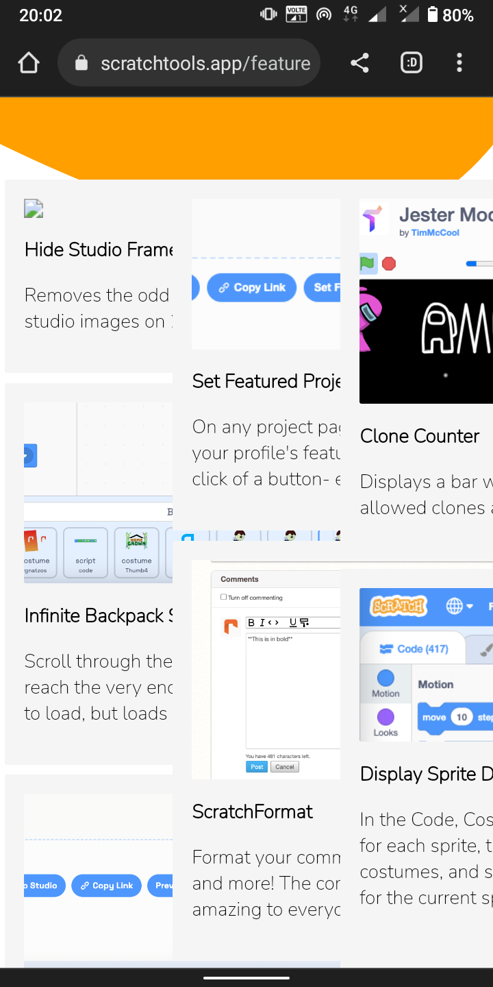 Not responsive · Issue #214 · STForScratch/ScratchTools · GitHub