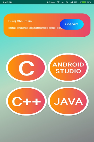 GitHub - saurabh0299/PROGRAMMING_LEARNING_APP: This app is developed for Educational Purpose ...