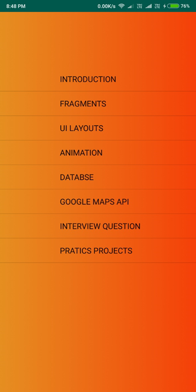 GitHub - saurabh0299/PROGRAMMING_LEARNING_APP: This app is developed for Educational Purpose ...
