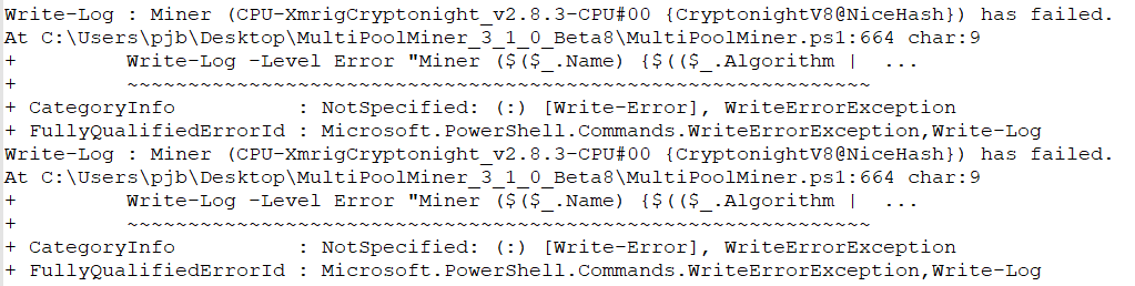 Version 3.1.0 Beta 8 is ready · Issue #2214 · MultiPoolMiner ...