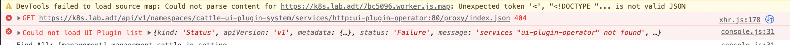 [BUG] Some functions not working after upgrade rancher to version 2.7.0 · Issue #7808 · rancher ...