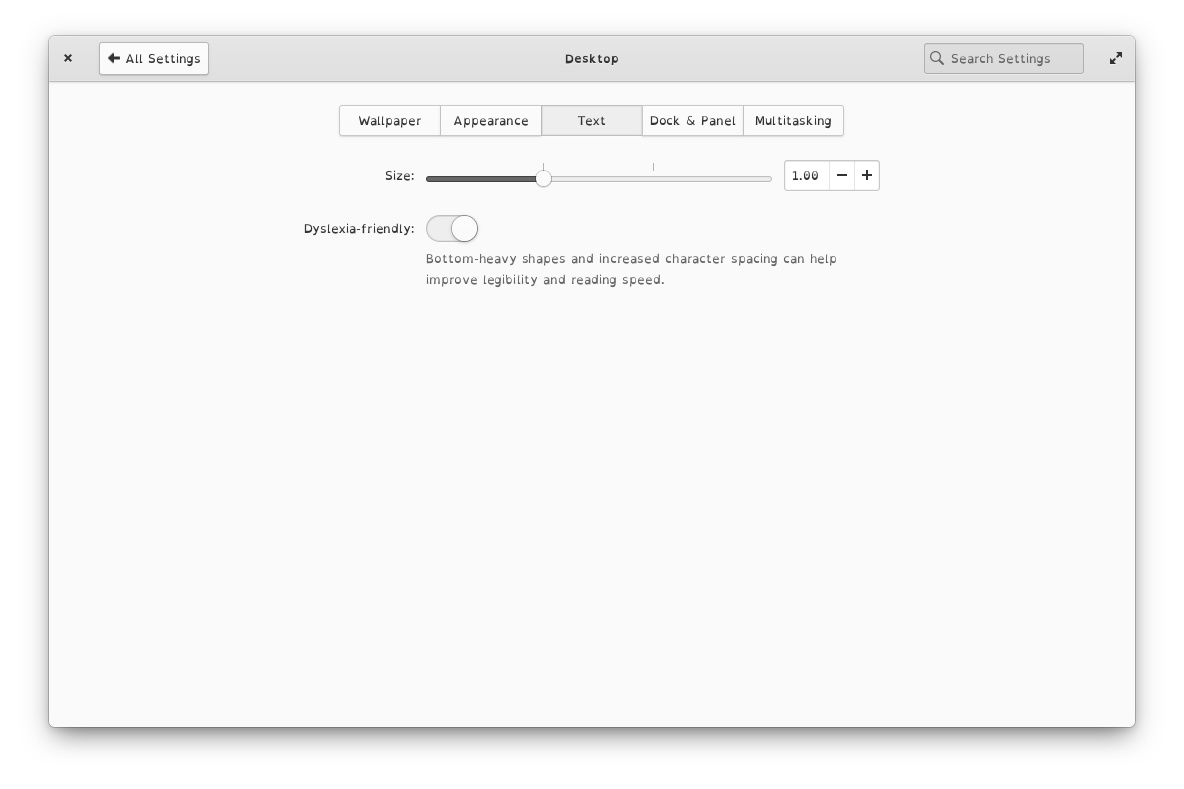 Dyslexia-friendly switch is not colored after turning on · Issue #316 · elementary/switchboard ...