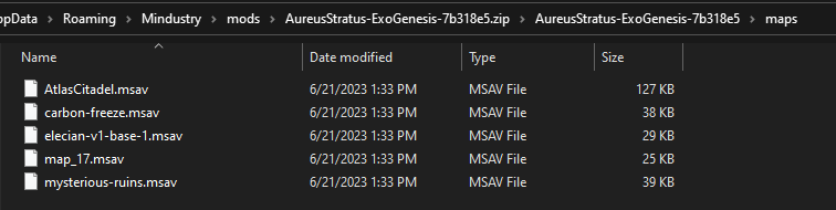 mod's content error · Issue #204 · AureusStratus/ExoGenesis · GitHub