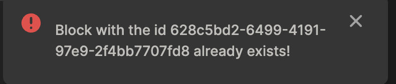 Error + Data Loss with message block with id already exists. · Issue #5414 · logseq/logseq · GitHub