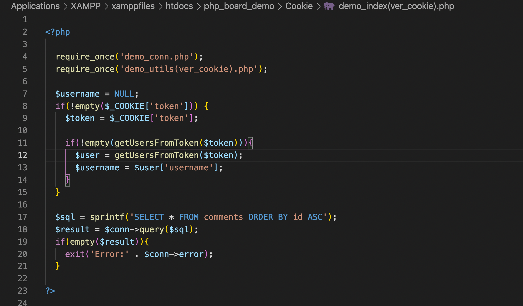 [BE101] 寫留言板時，碰到 php 報錯 trying to access array offset on value of type ...