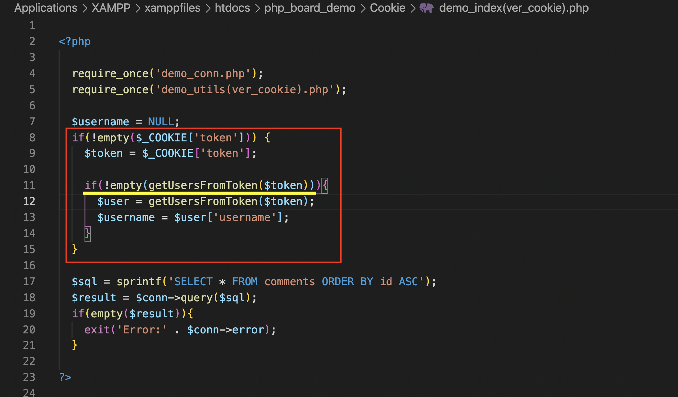 [BE101] 寫留言板時，碰到 php 報錯 trying to access array offset on value of type ...