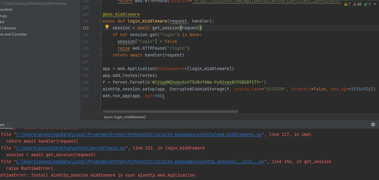 add before request · Issue #6789 · aio-libs/aiohttp · GitHub