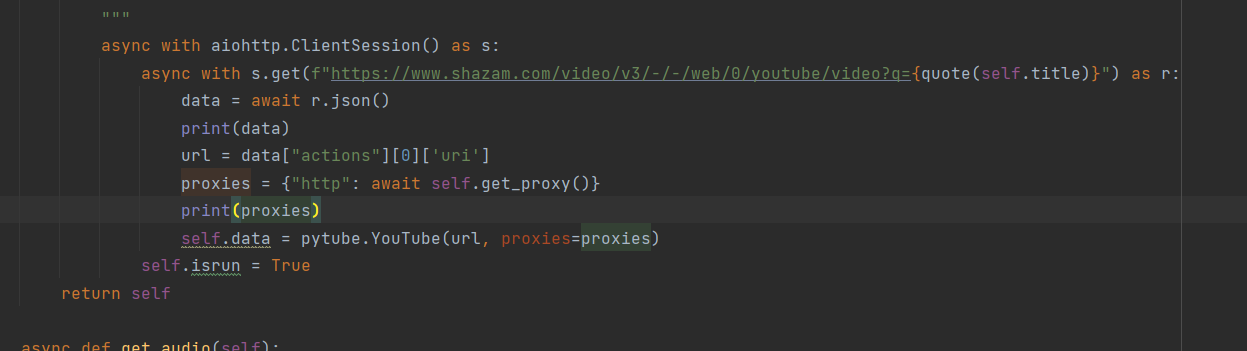 [BUG] proxy not work · Issue #1383 · pytube/pytube · GitHub