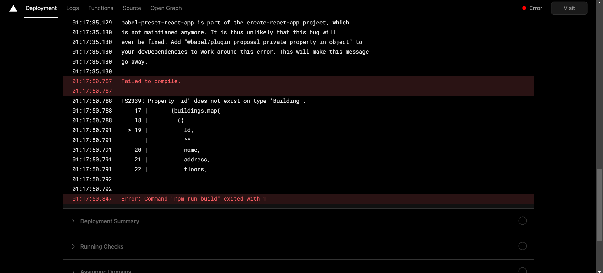 Build fails on vercel however succeds on local · Issue #44 · contentlayerdev/contentlayer · GitHub