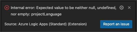 VSCode Extension prompts for Language selection, the errors because selection was made · Issue ...