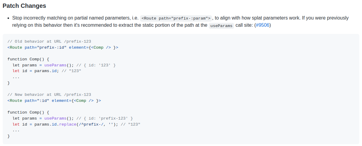 Bug Path Matching No Longer Works If The Pattern Contains 