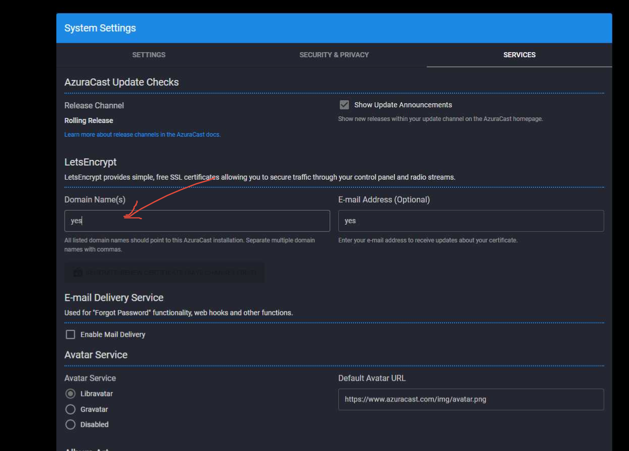 SSL issue on the azuracast admin panel · AzuraCast AzuraCast · Discussion #5651 · GitHub