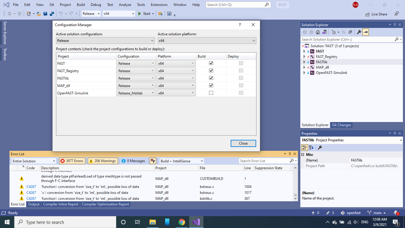 I have 19 errors when building a solution · Issue #679 · OpenFAST ...