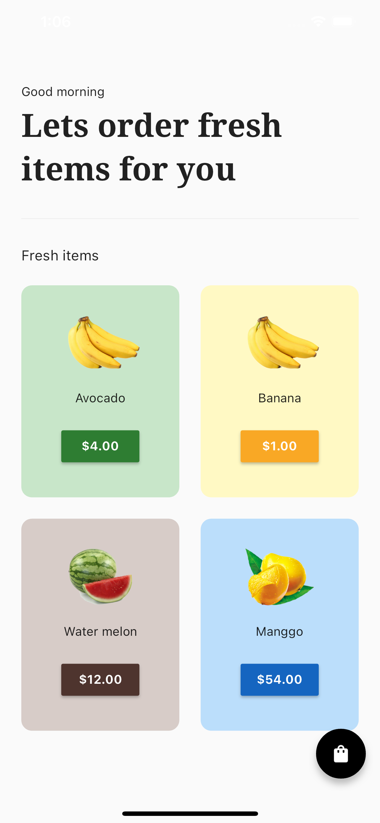 GitHub - perdiy/fruitShop