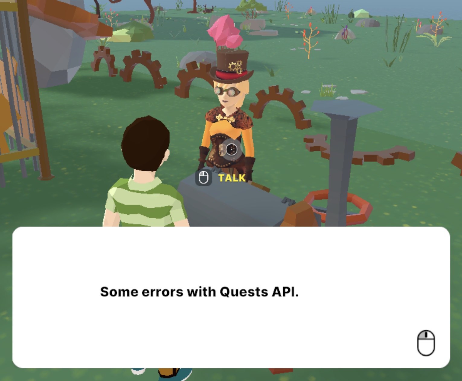 SteamPunk by DappCraft Quest (Not Fixed) · Issue #80 · decentraland/issues · GitHub