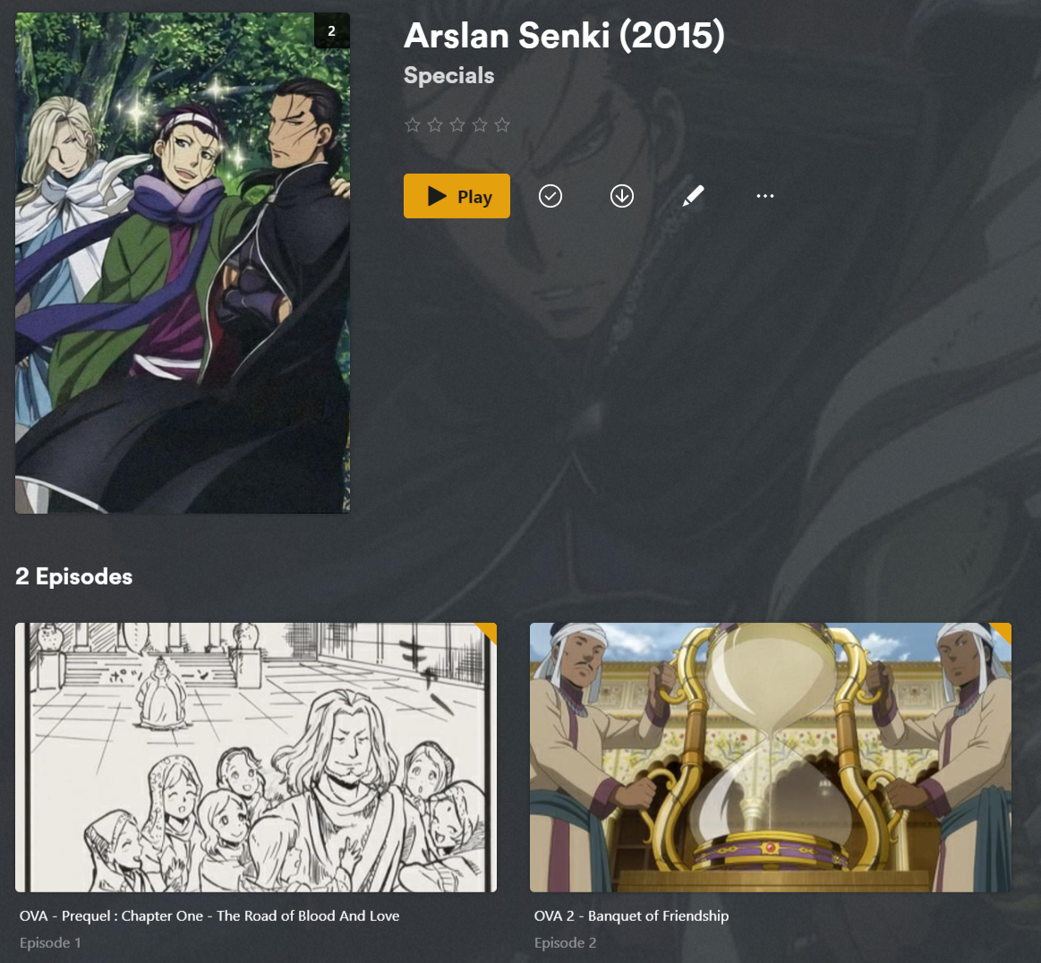 Arslan Senki (2016) OVAs are inserted in the wrong locations when using anidb4 · Issue #447 ...