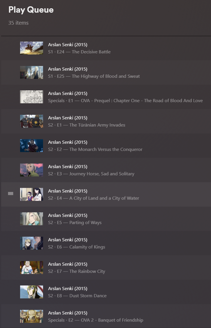 Arslan Senki (2016) OVAs are inserted in the wrong locations when using anidb4 · Issue #447 ...