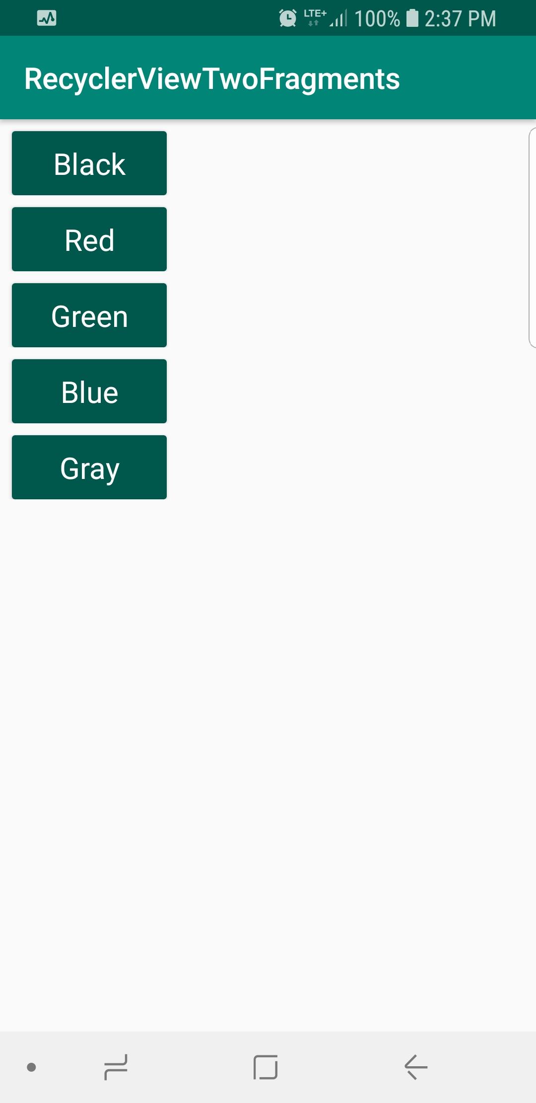 GitHub - nocholla/AndroidRecyclerViewTwoFragments
