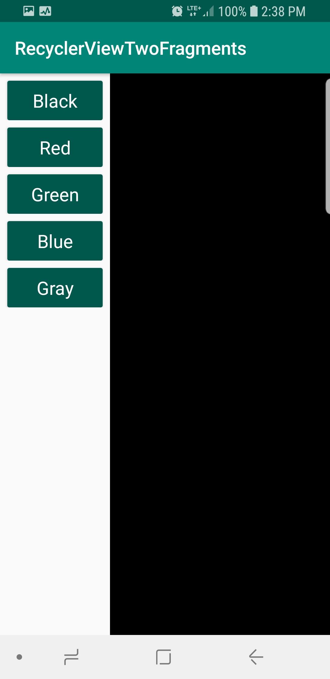 GitHub - nocholla/AndroidRecyclerViewTwoFragments