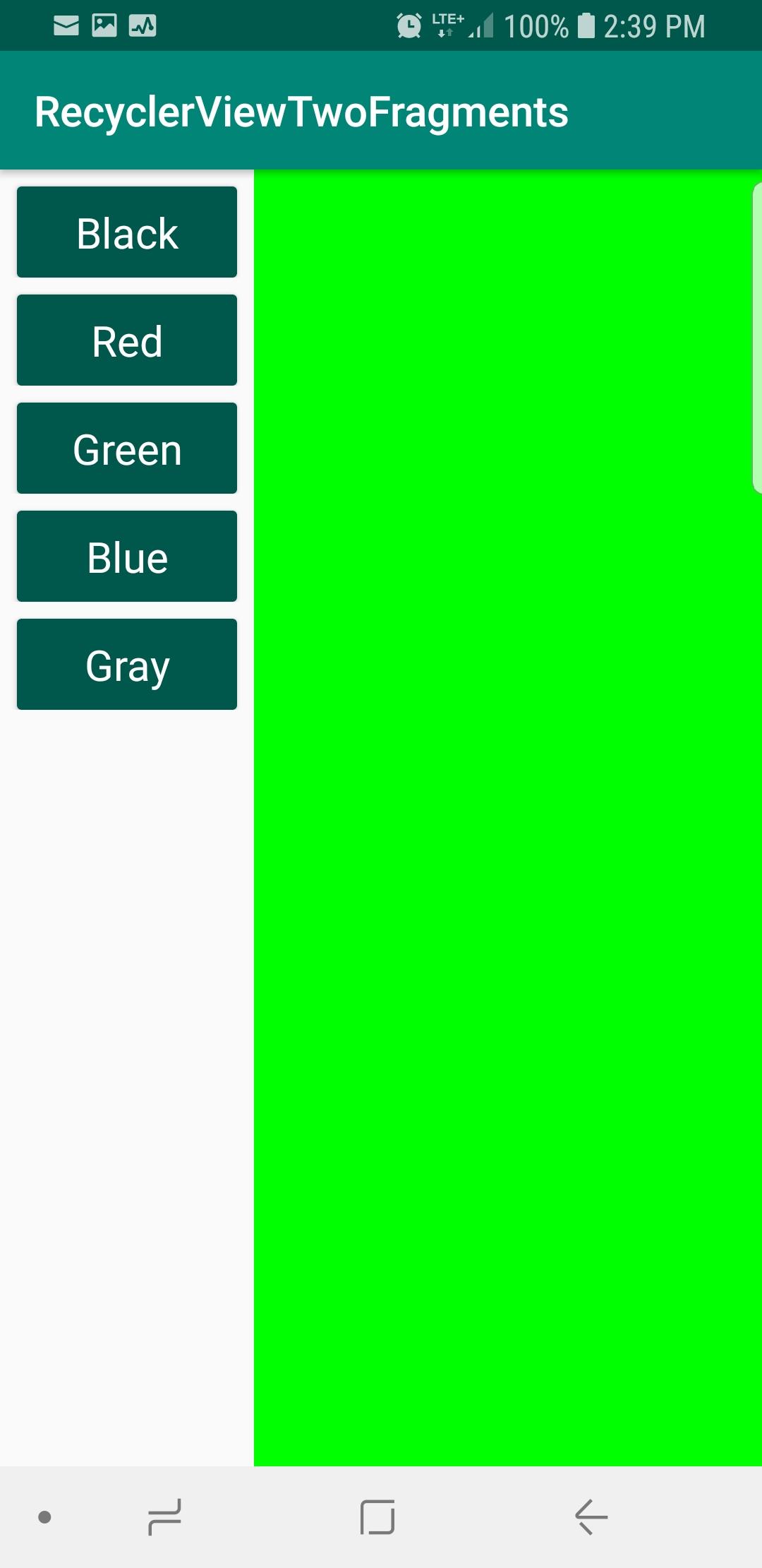 GitHub - nocholla/AndroidRecyclerViewTwoFragments