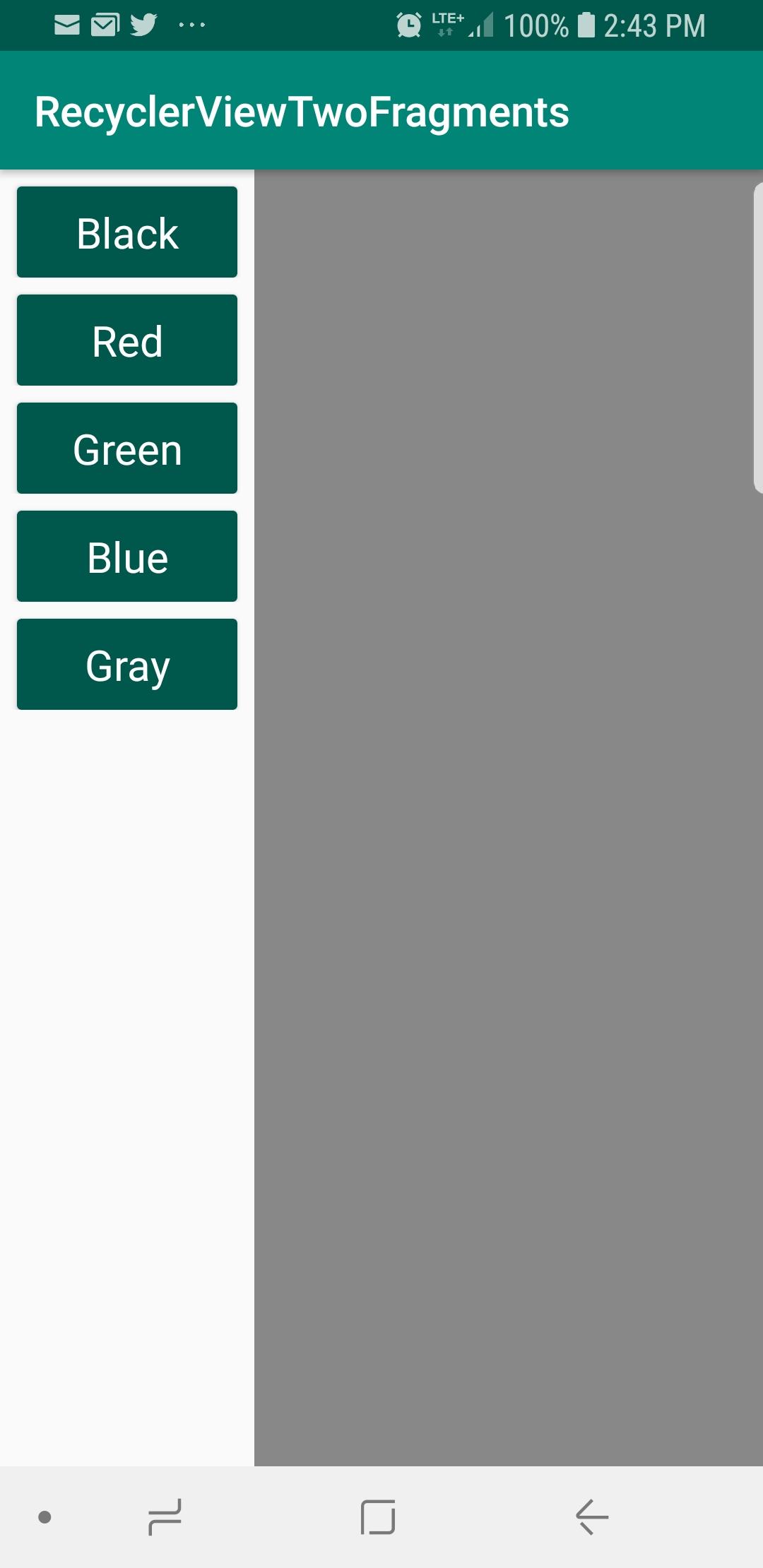 GitHub - nocholla/AndroidRecyclerViewTwoFragments