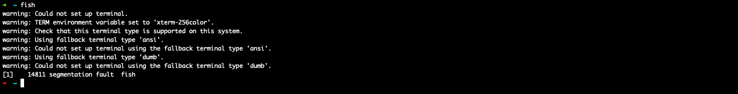 Fish not setting up · Issue #8165 · fish-shell/fish-shell · GitHub