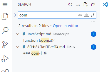 The chinese file name is garbled when searching · Issue #138386 ...