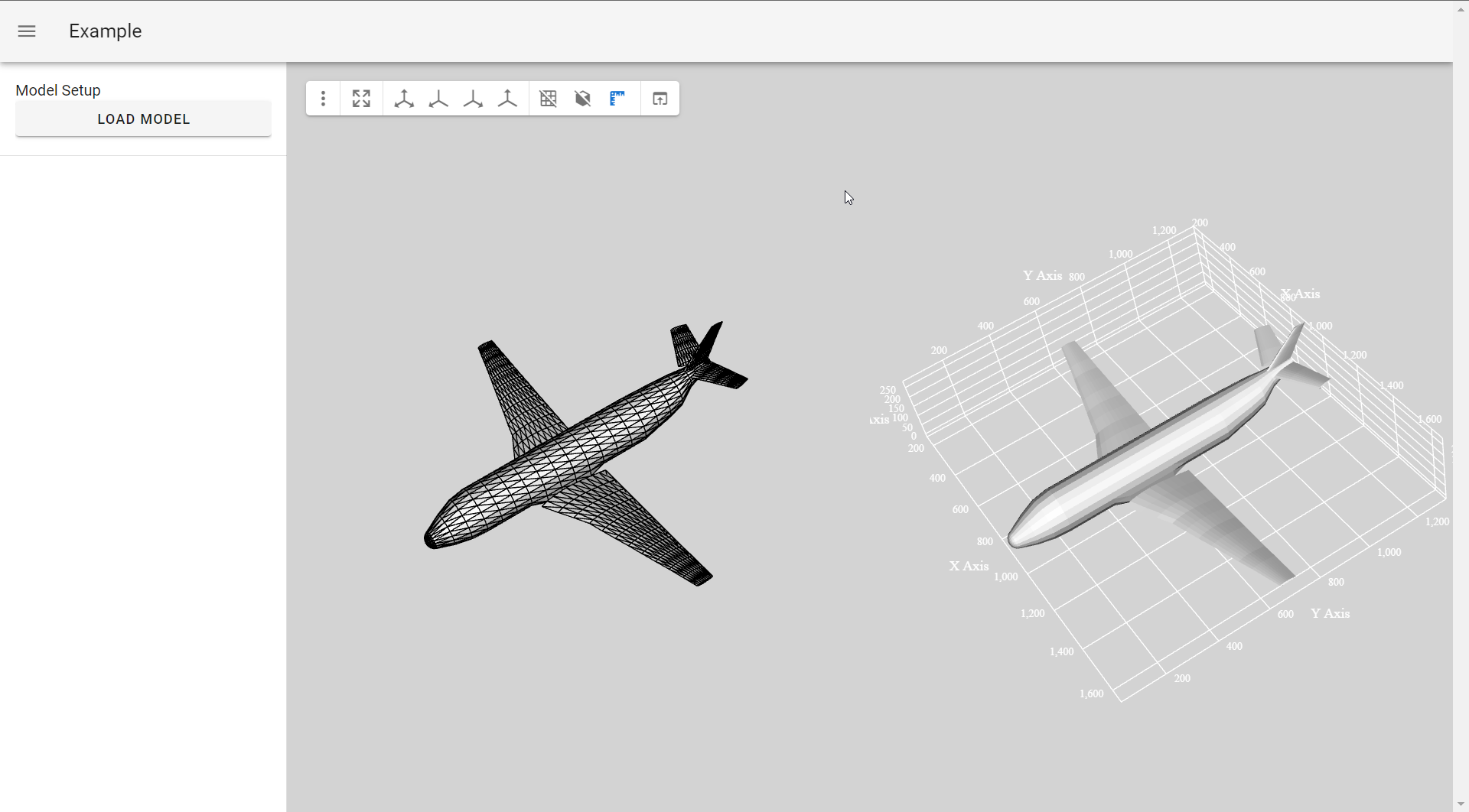 Linked View - Edges and Grid toggling together · pyvista pyvista ...