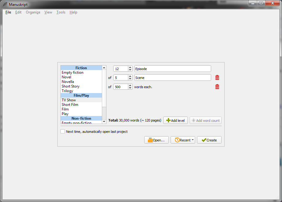 Adding more template options · Issue #421 · olivierkes/manuskript · GitHub