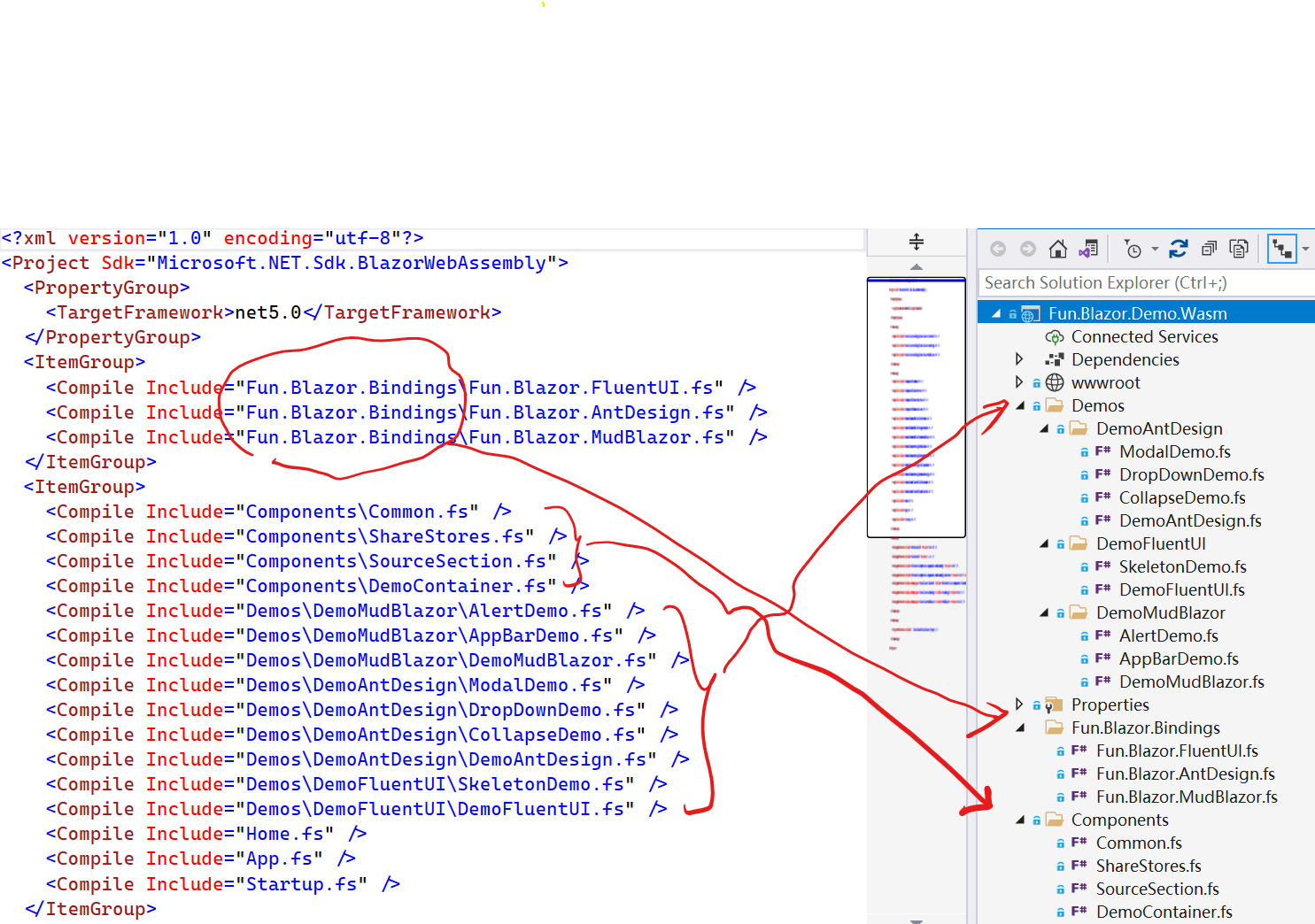 Vs2019 Visualized File Order Is Different With The Order Defined In The Project File · Issue