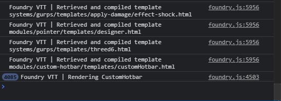 serious issue developed after libwrapper update · Issue #87 · Norc/foundry-custom-hotbar · GitHub