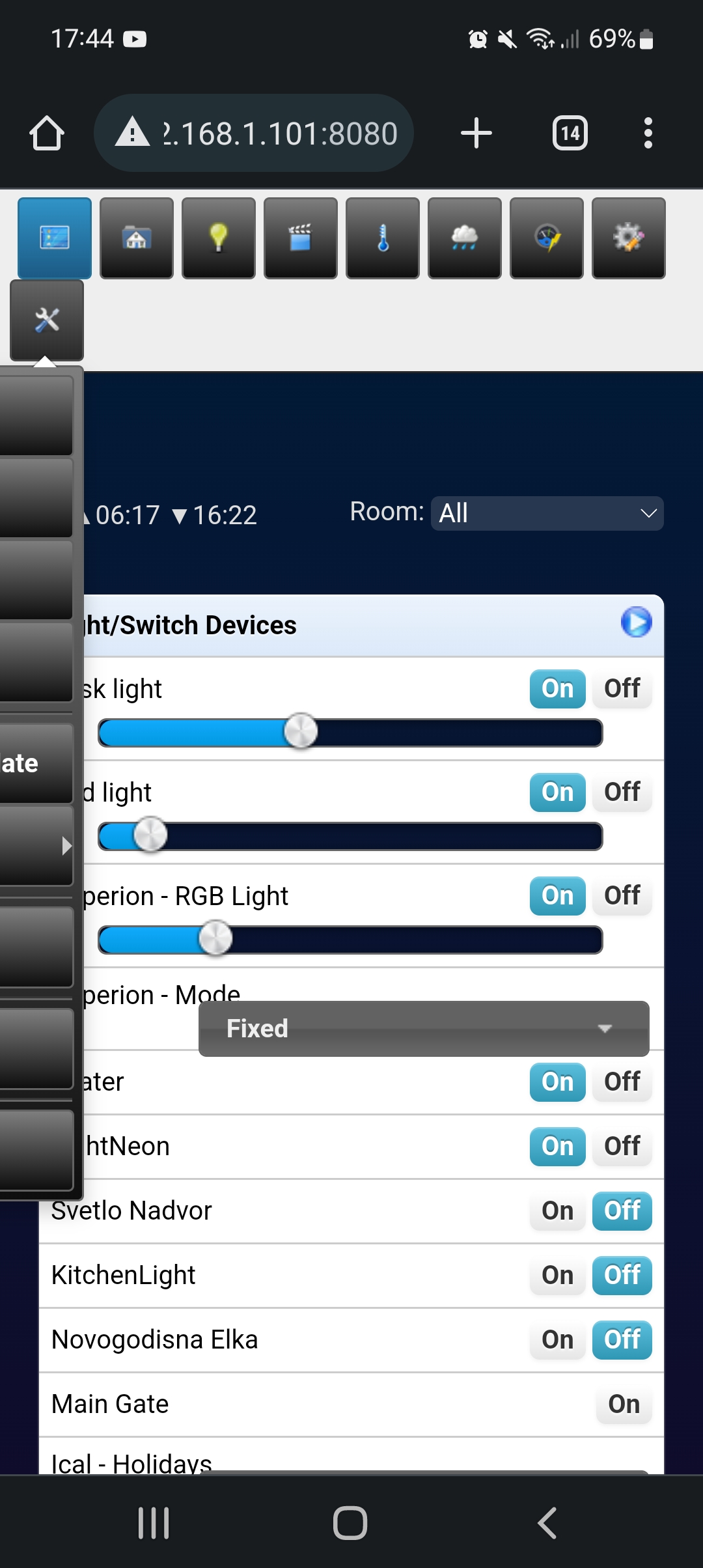 Custom Page is always active (some browsers, not all) · Issue #5396 · domoticz/domoticz · GitHub