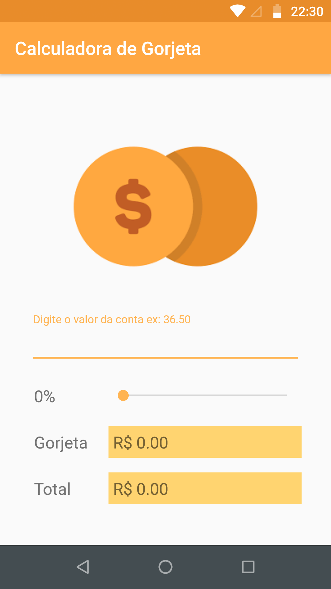 GitHub - RafaelGomes9/Calculadora_de_Gorjeta: Calculadora de gorjeta desenvolvida durante o ...