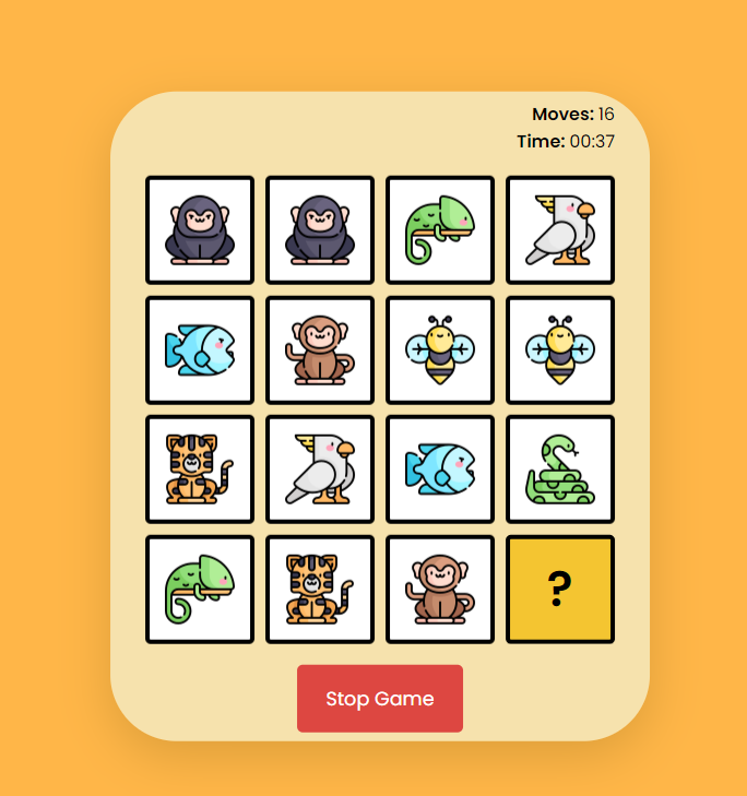 GitHub - D4rk4ns/Memory-Game-Vanilla: A small game based on the CodeWithRandom tutorial.