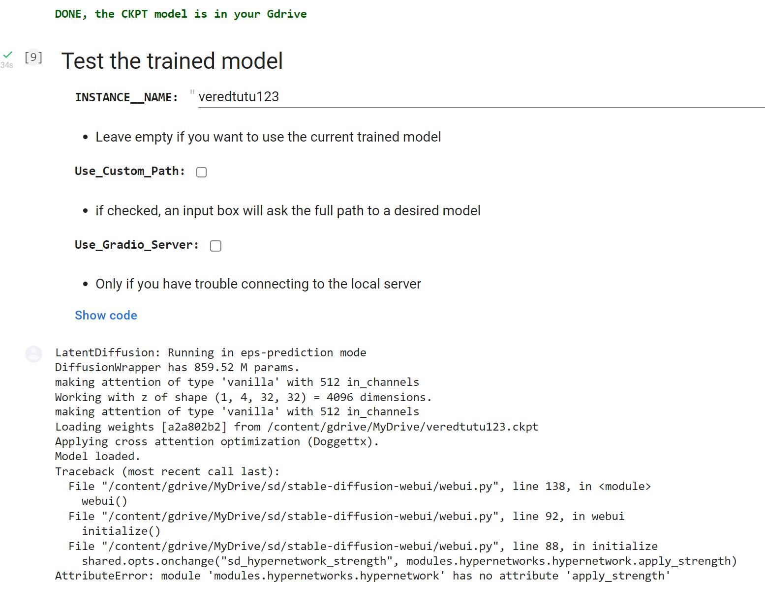 apply_strength problem · Issue #147 · TheLastBen/fast-stable-diffusion · GitHub