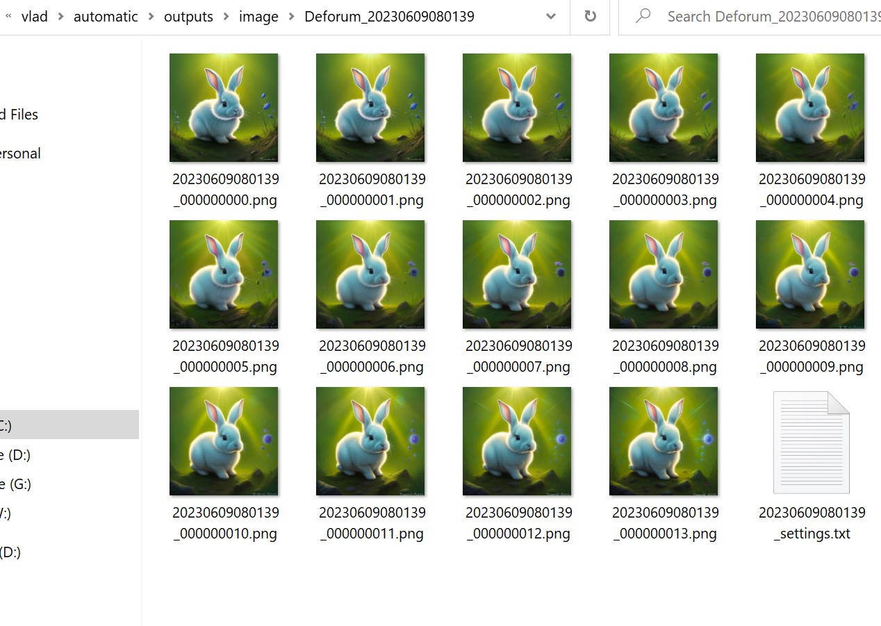 [Extension]: Deforum stops creating images · Issue #1371 · vladmandic/automatic · GitHub