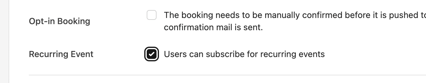 RFC: Recurring Events · Issue #2180 · calcom/cal.com · GitHub